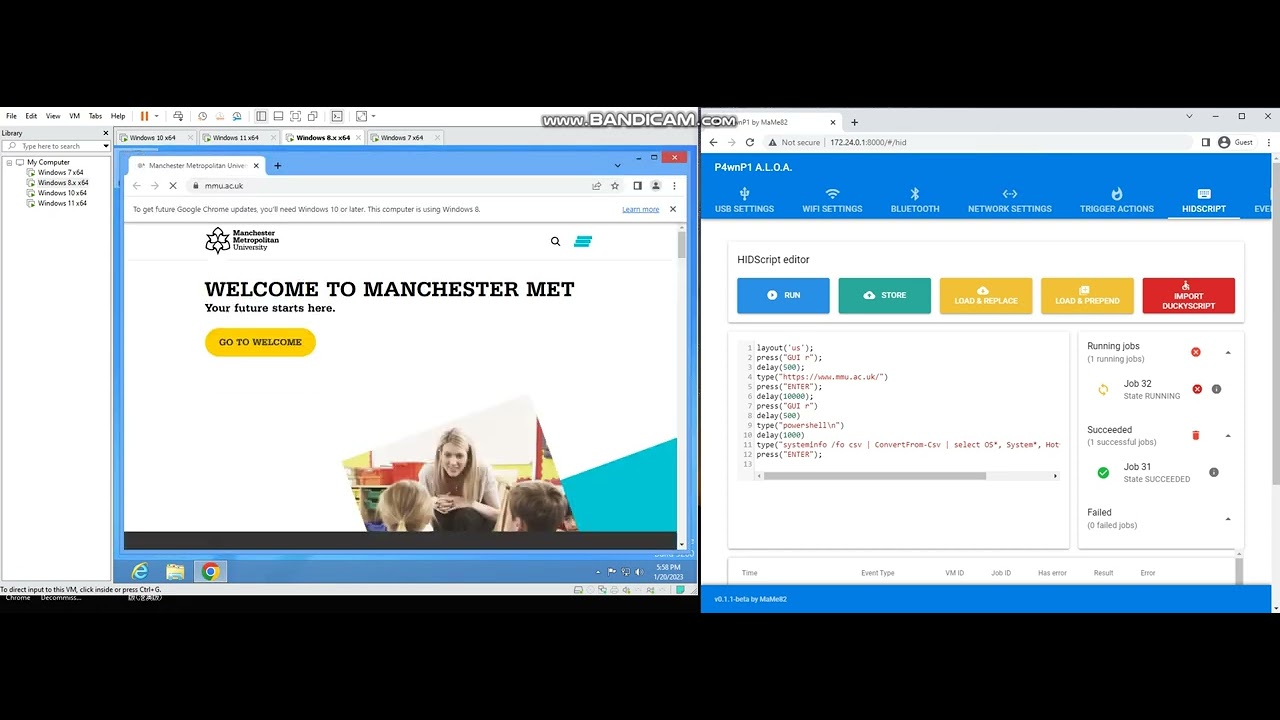 P4wnp1 OS Test - YouTube