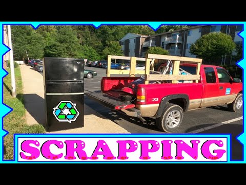 SCRAPPING RECYCLING Nonstop Working SCRAP METAL Everything Must Go ...