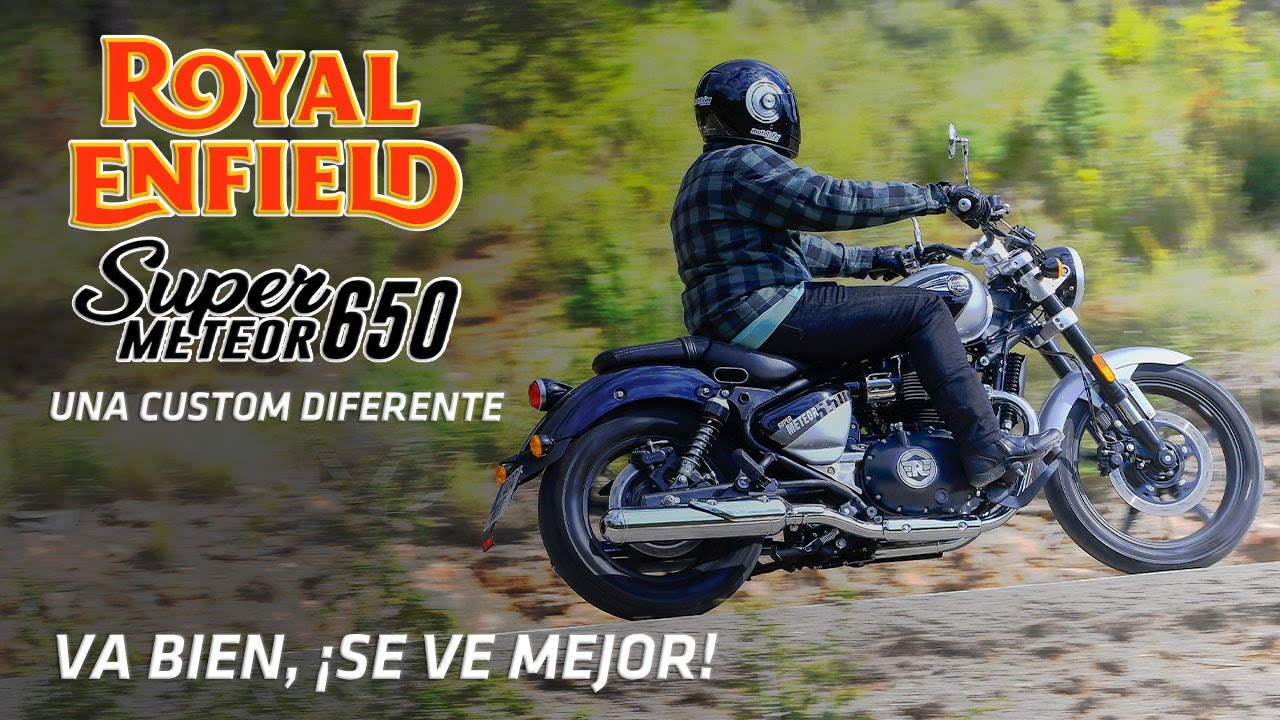 Super Meteor 650, la custom diferente que marca una nueva era en Royal ...