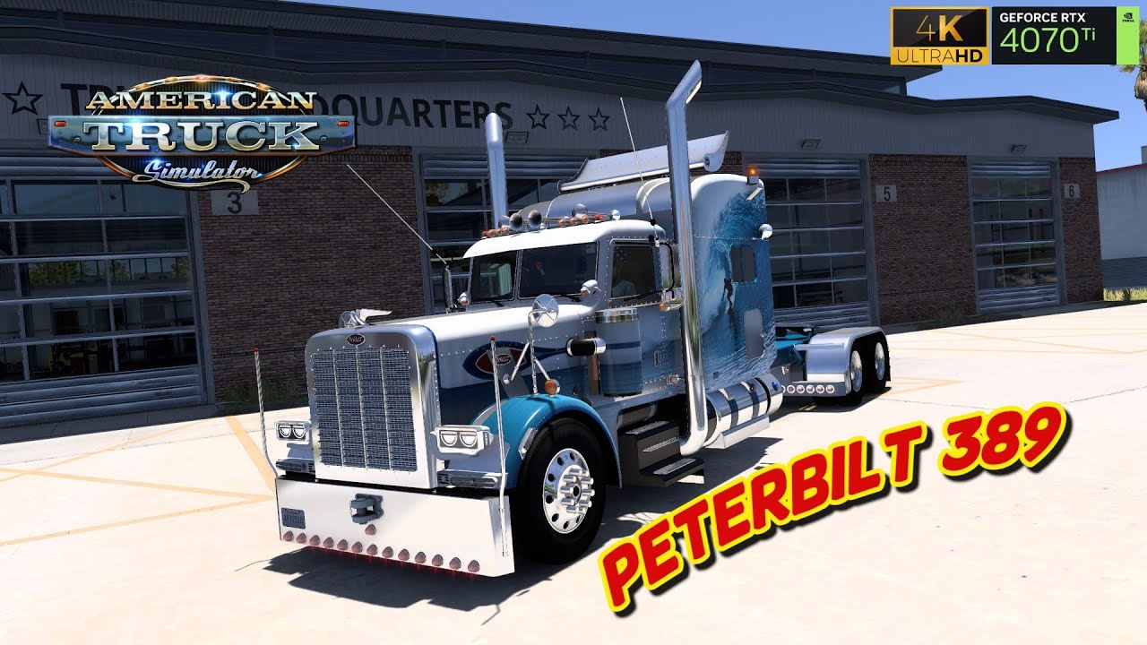 American Truck Simulator 🚛 | Peterbilt 389 (Rollin 389) - Interior v2,5 ...