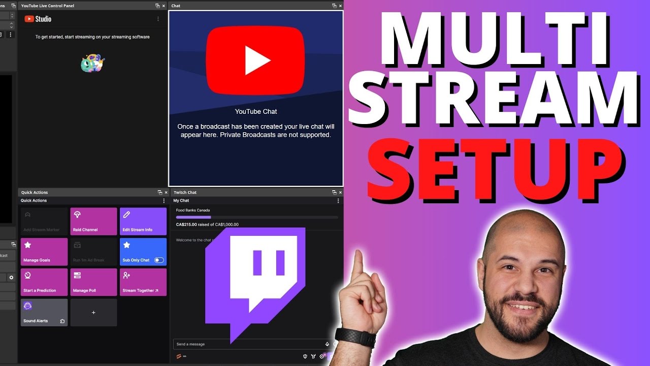 My Vertical & Horizontal Multistreaming Setup | Twitch, YouTube, TikTok ...