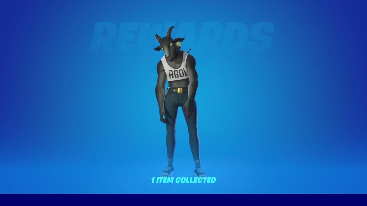 Goat Simulator x Fortnite Collab Skin ( A Goat ) - YouTube