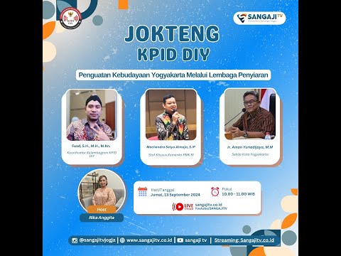 🔴 PENGUATAN KEBUDAYAAN YOGYAKARTA MELALUI LEMBAGA PENYIARAN - KPID DIY ...