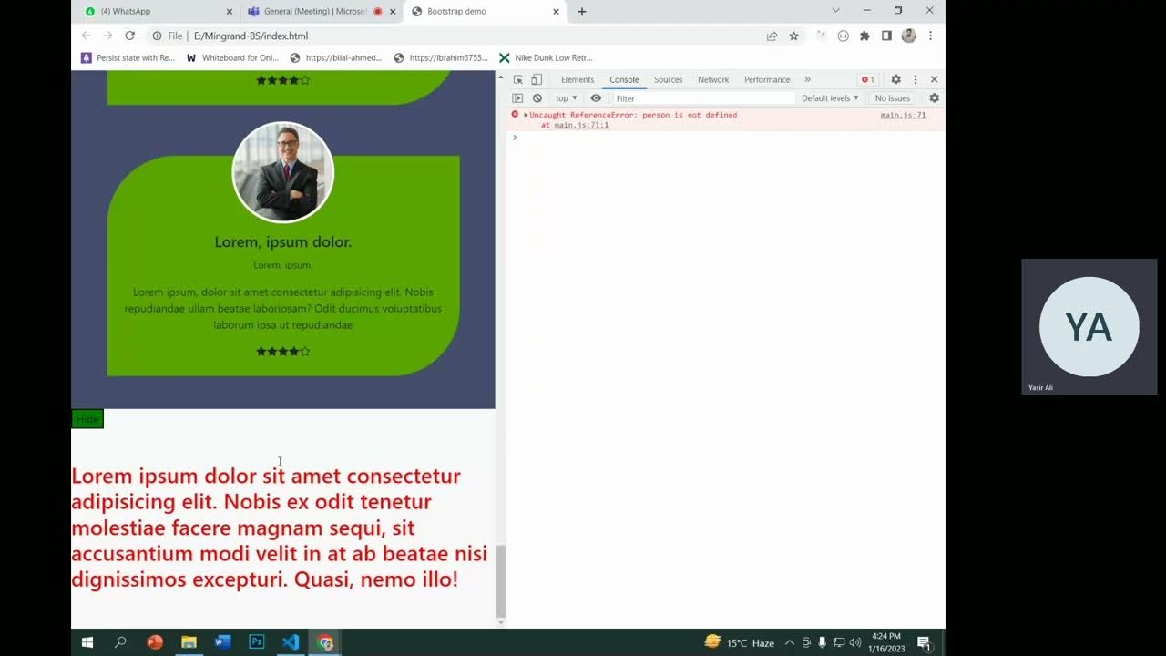 How to Change CSS Styles in JavaScript - YouTube