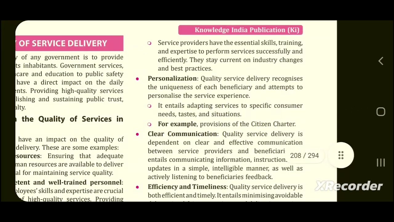quality of service delivery - YouTube