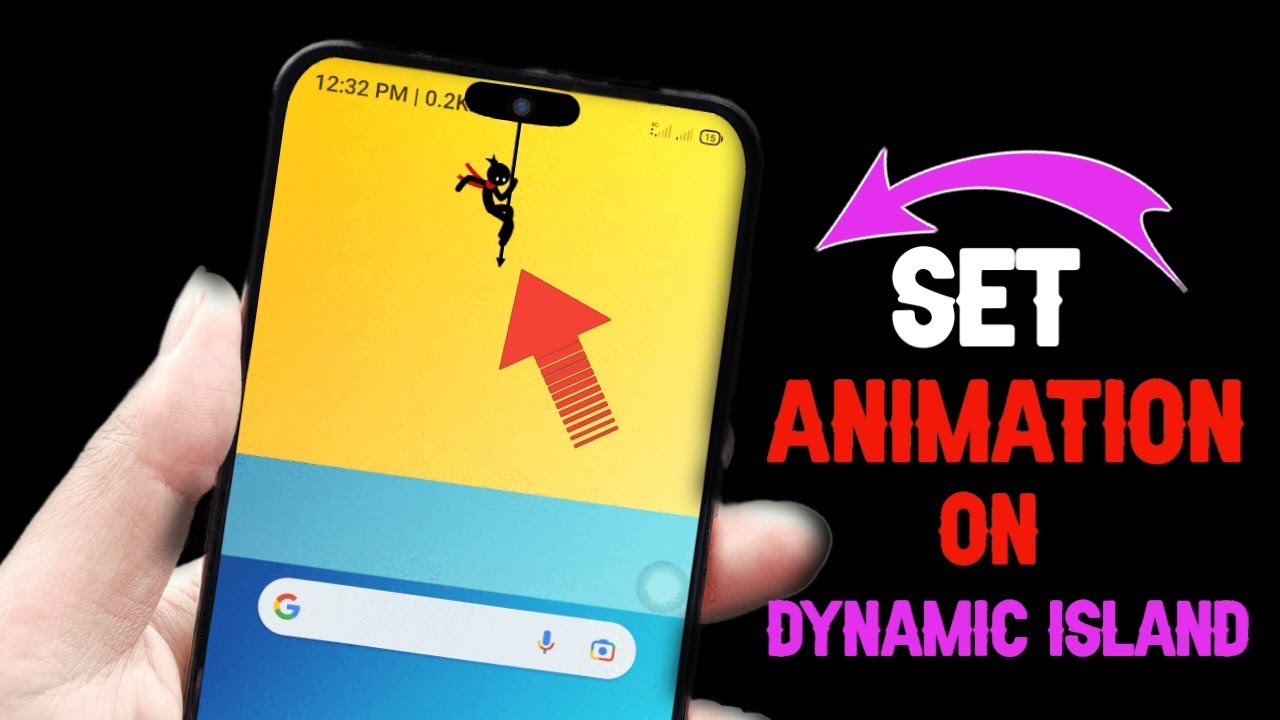 enable dynamic island with animation - YouTube