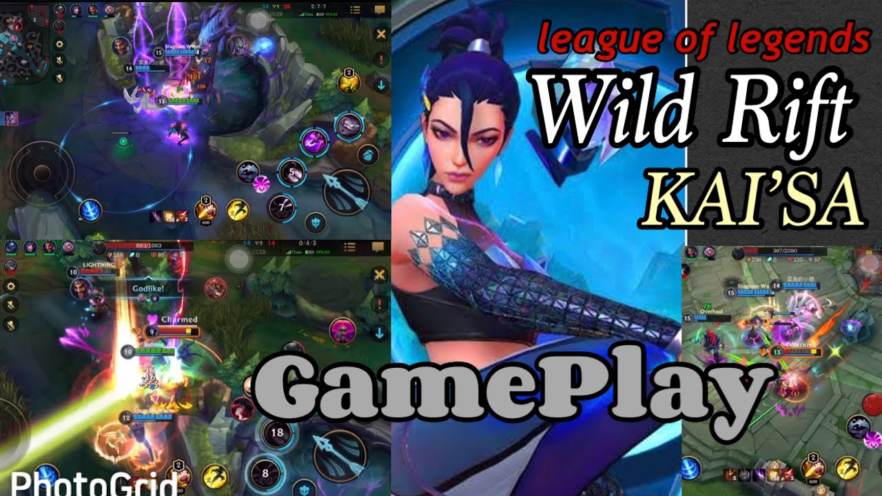 LEAGUE OF LEGENDS/WILD RIFT/KAISA/FULL GAMEPLAY - YouTube