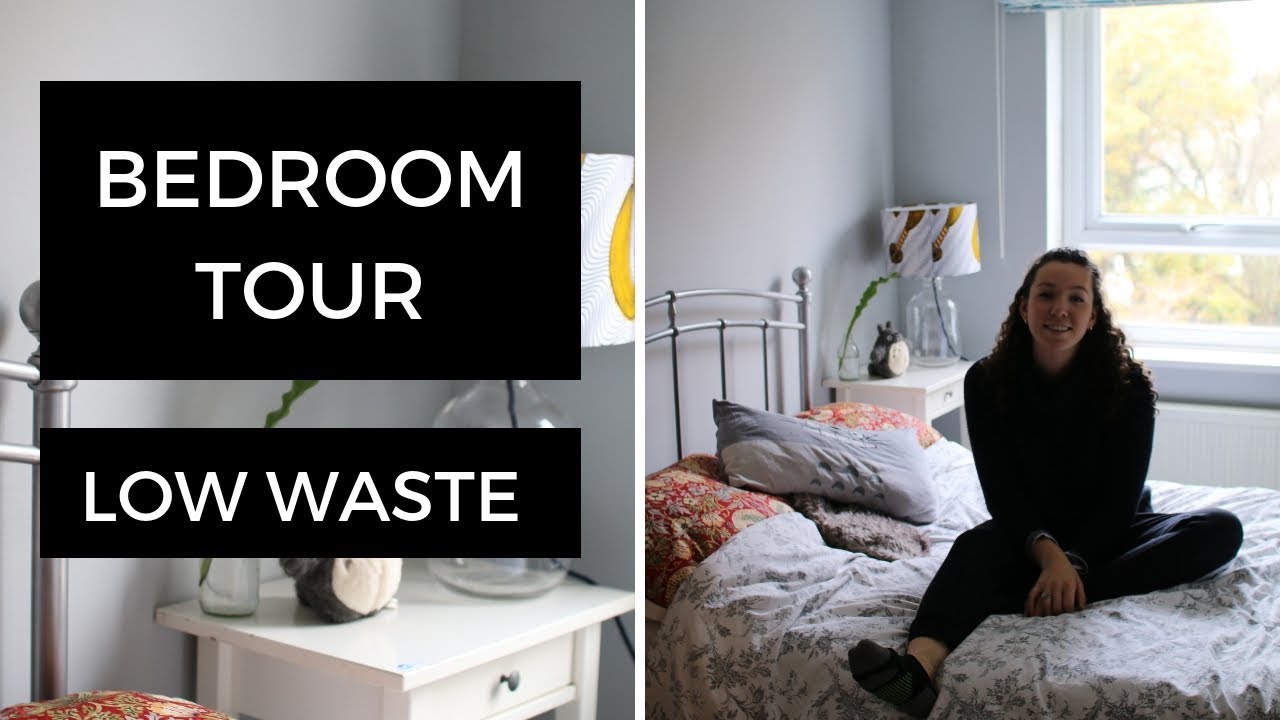 MY BEDROOM TOUR | minimalist ish + low waste - YouTube