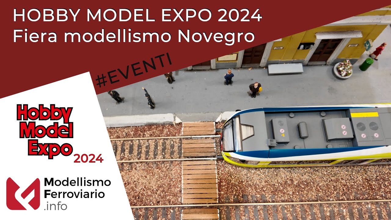 Le novità e i plastici presenti alla fiera Hobby Model Expo 2024 di ...