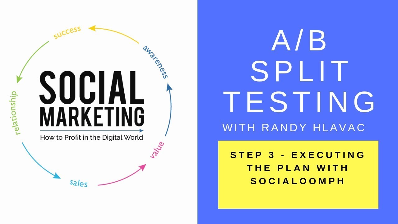 AB Split Test Instructions Step 3 Executing the Plan - YouTube