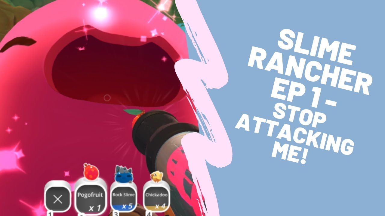 SLIME RANCHER Ep 1 - STOP ATTACKING ME - YouTube