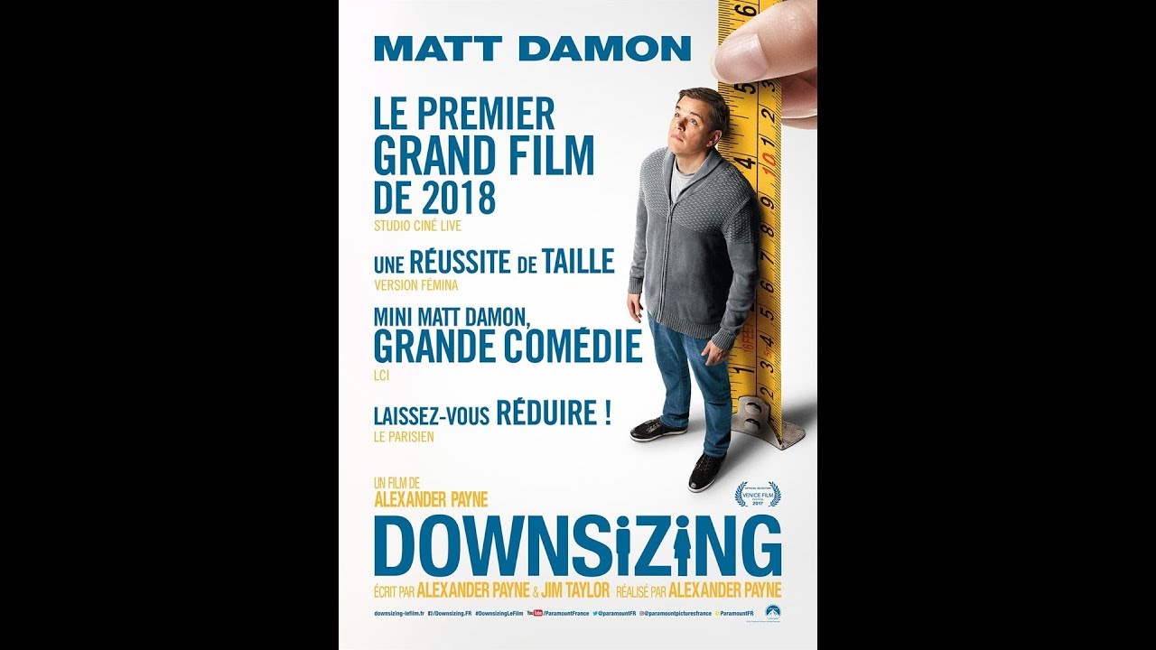 Downsizing Bande annonce DVD et Blu-ray - YouTube