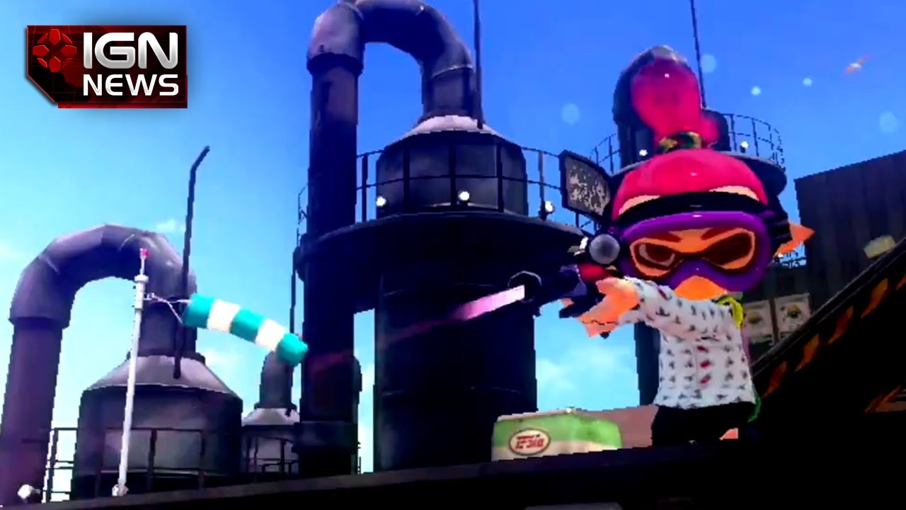 Nintendo's Reveals First-Party Shooter Splatoon E3 2014 - YouTube