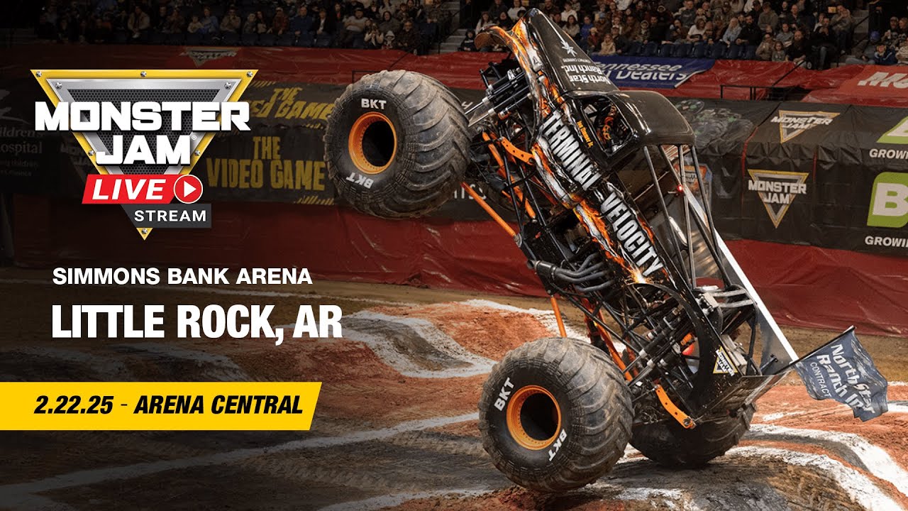 Monster Jam: Little Rock, AR - 1 (Full Event) | Feb 22, 2025 | Arena ...