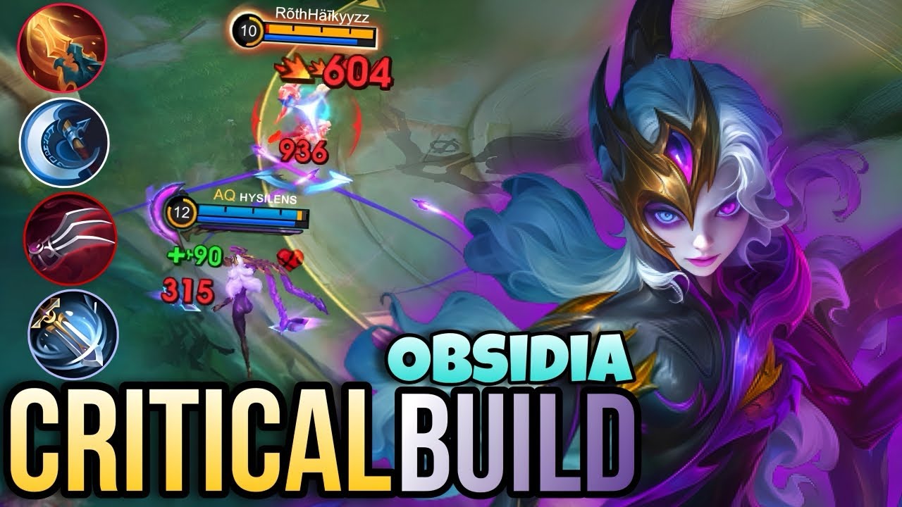 Let the slaughter begin with Obsidia critical damage build! | Mobile ...