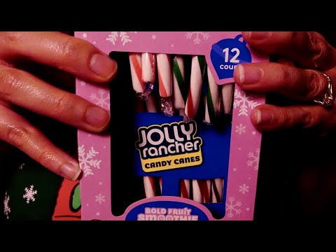 ASMR Advent Day 23 | Candy Cane Taste Test - YouTube