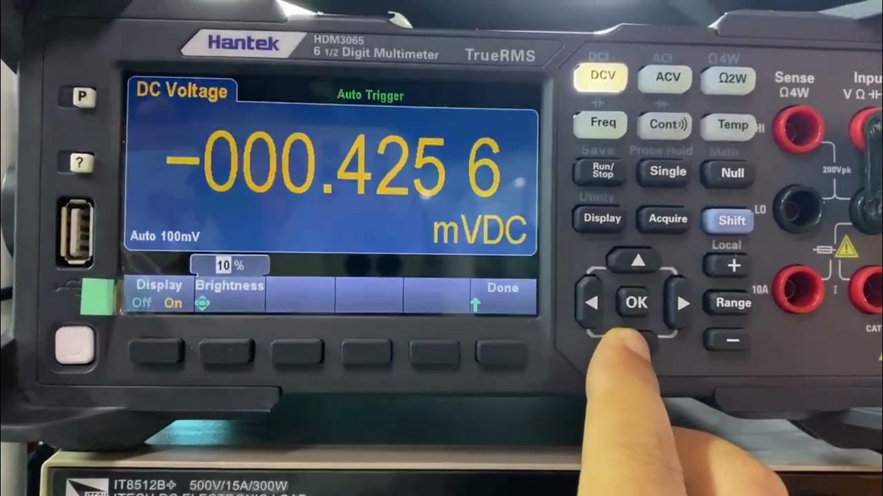 Setup Multimeters Brightness Youtube