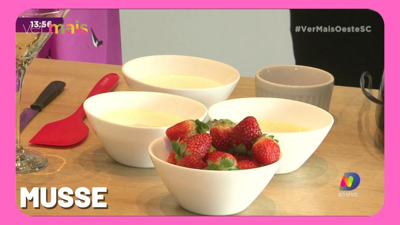 Aprenda a fazer musse de forma fácil e prática