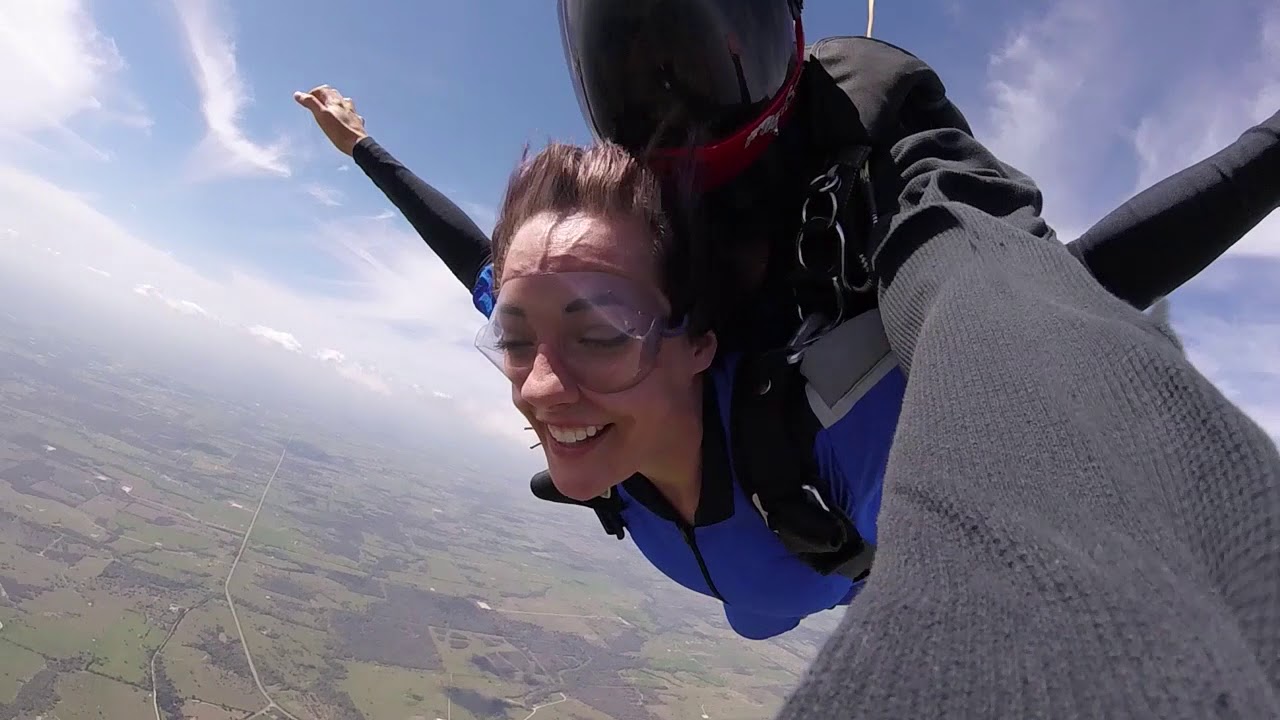 Tandem Skydive | Amy from Austin, TX - YouTube