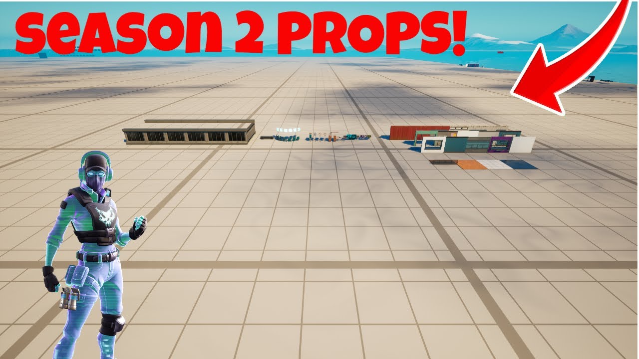 *NEW* Season 2 props and Walls in Fortnite creative! - YouTube