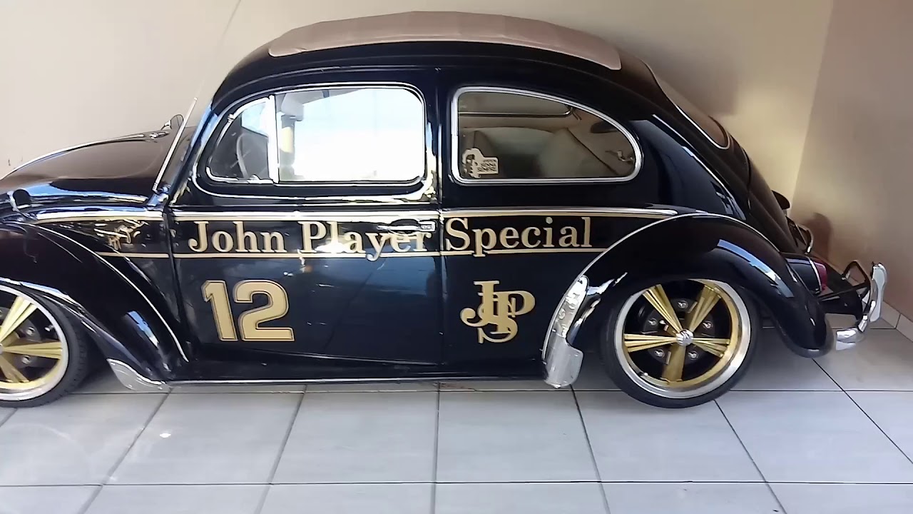 Meu fusca 69 JOHN PLAYER SPECIAL JPS 12 - YouTube