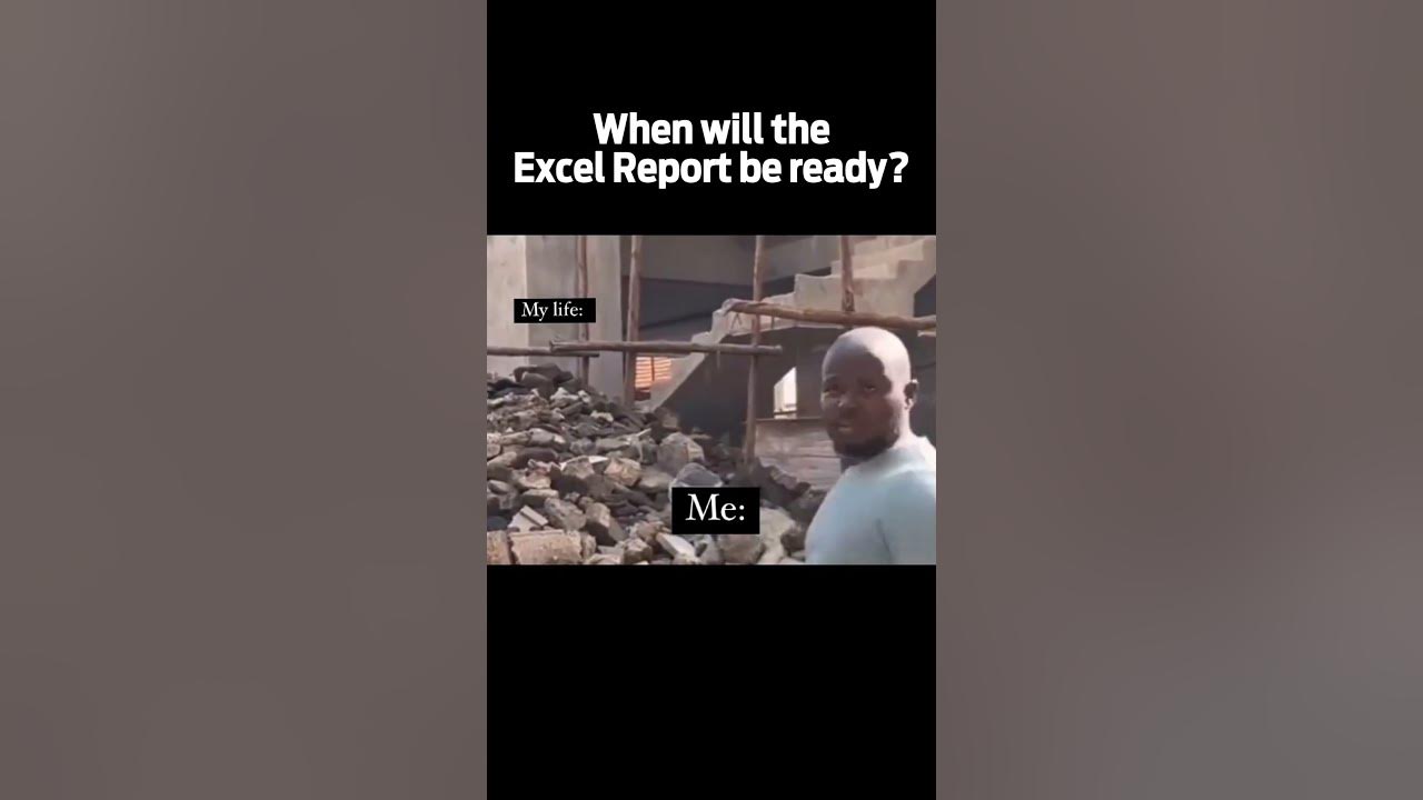 Is Report Ready Excel Exceltips Excelskills Excelhack Learnexcel Excelforbeginners Youtube 0791