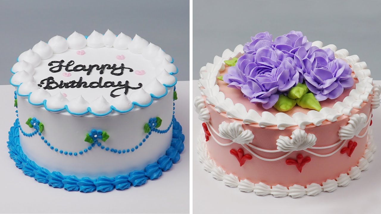 Oddly Satisfying Cake Decorating Compilation Youtube