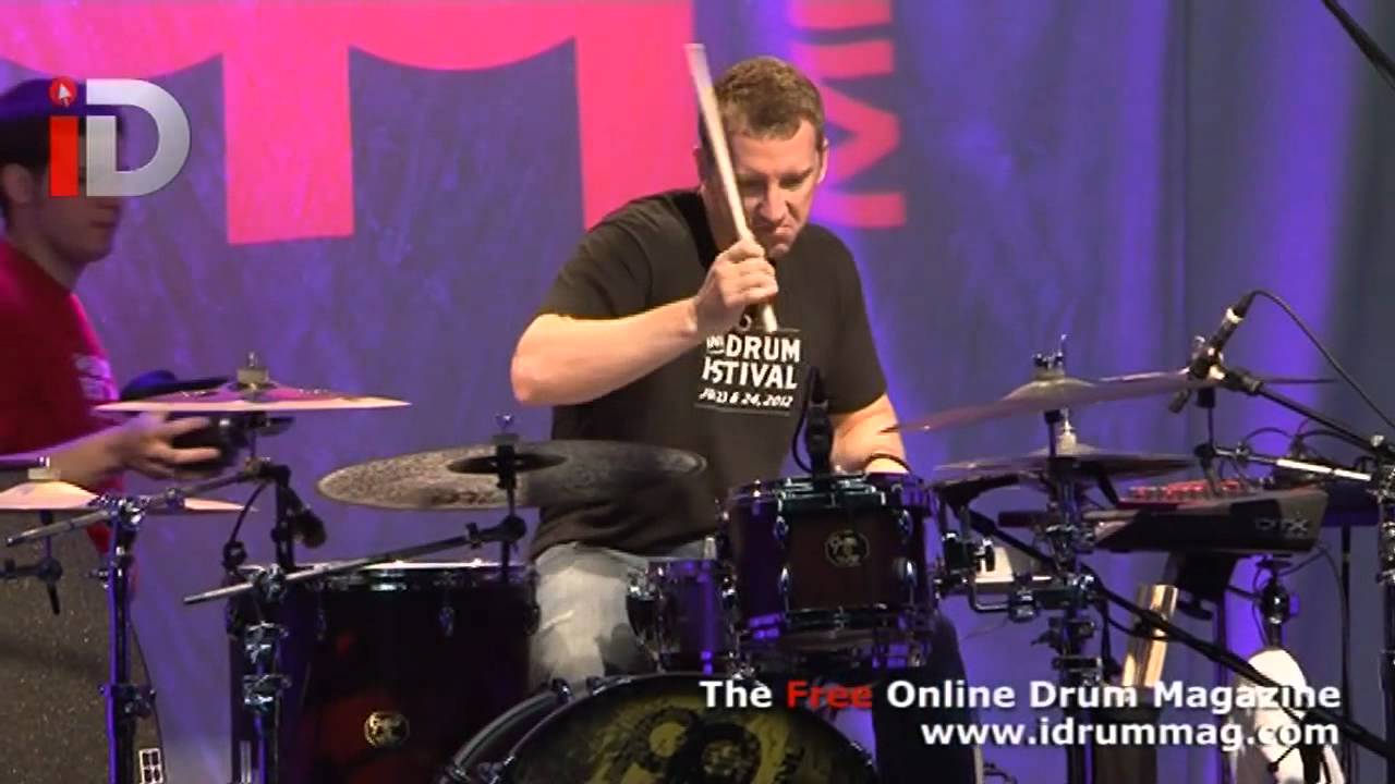 Mike Johnston Drum Performance Live Meinl Festival 2012 - iDrum ...