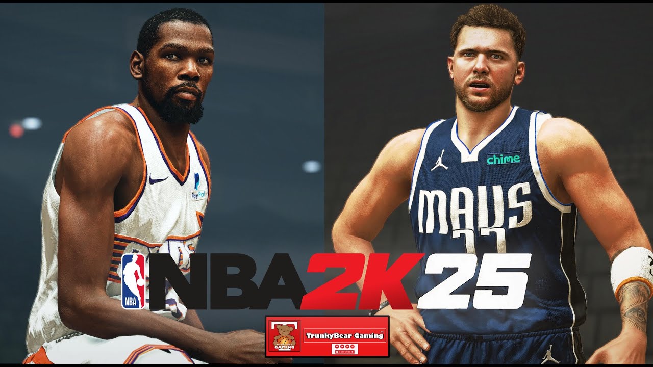 COUNTDOWN TO NBA 2K25 PC NEXT-GEN | SUNS vs MAVS | LUKA GOING BERZERK ...