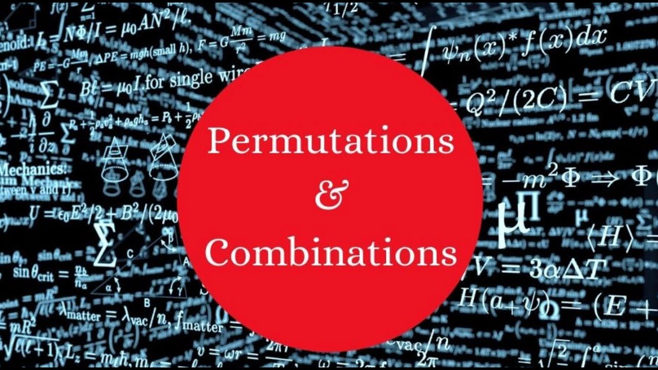 Permutation and Combinations - YouTube