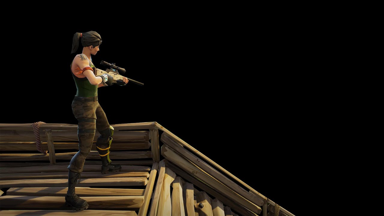 Sniper loco de fortnite - YouTube