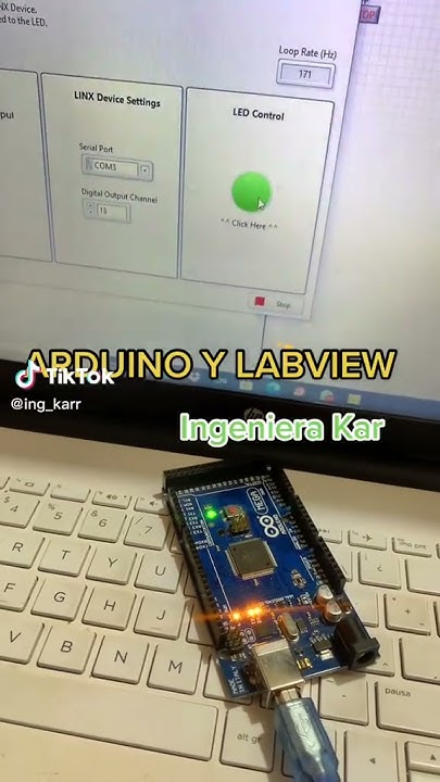 ARDUINO Y LABVIEW - YouTube