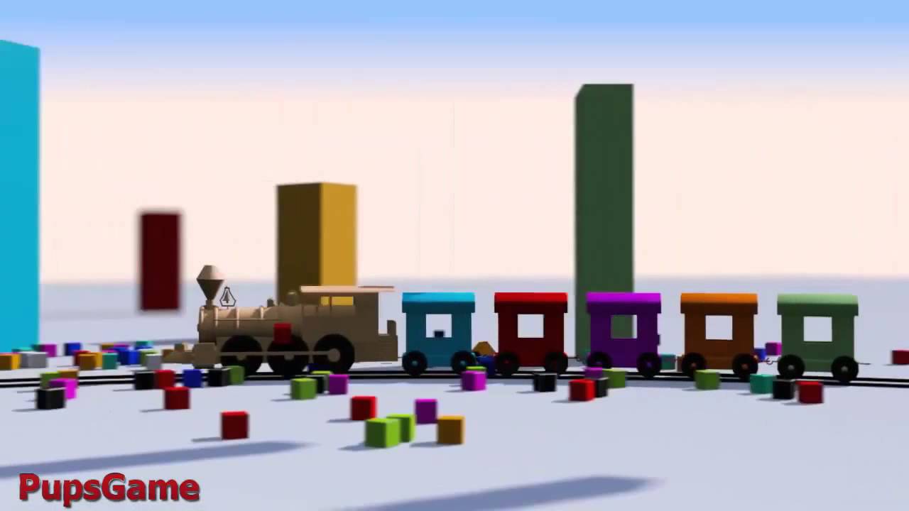 Cartoon about Steam locomotive - Cartoons for Children -baby tv - YouTube