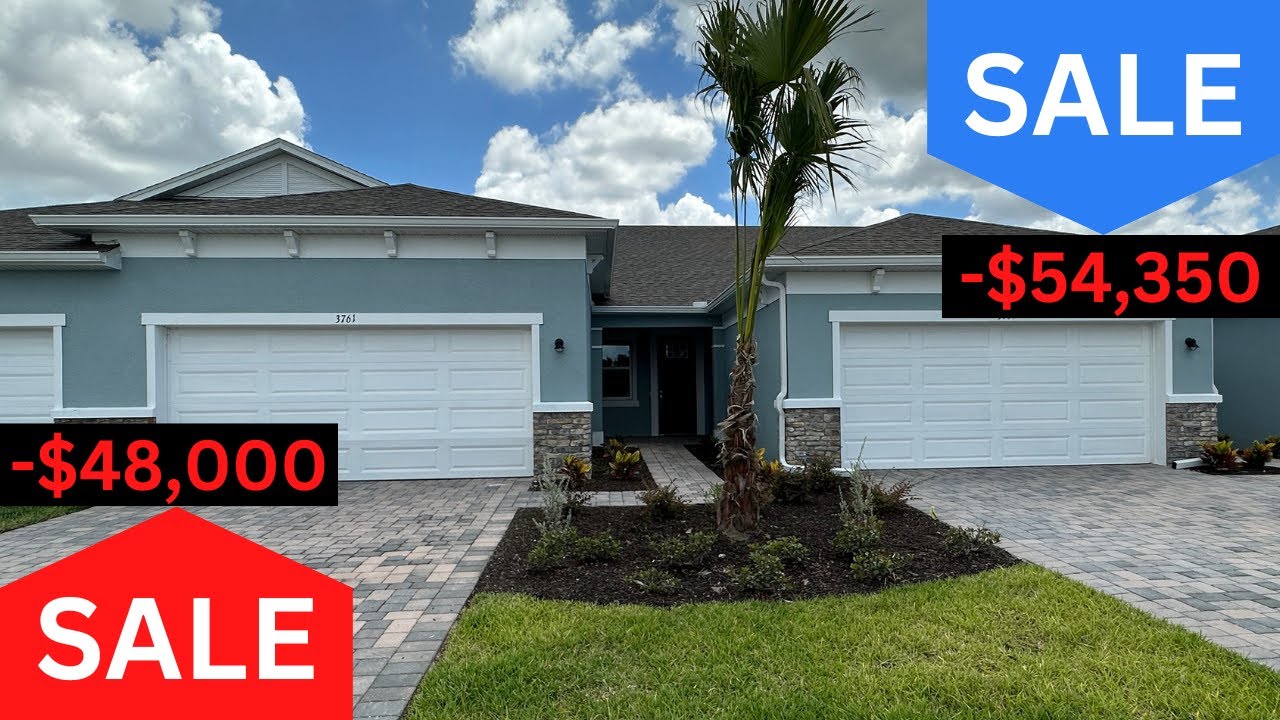 Tour 2 Sun City Center Florida New Construction Villas For Sale with ...