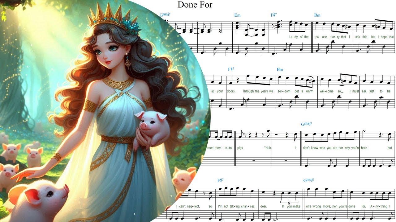 Epic: The Musical — Done For — Piano Sheet Music - YouTube