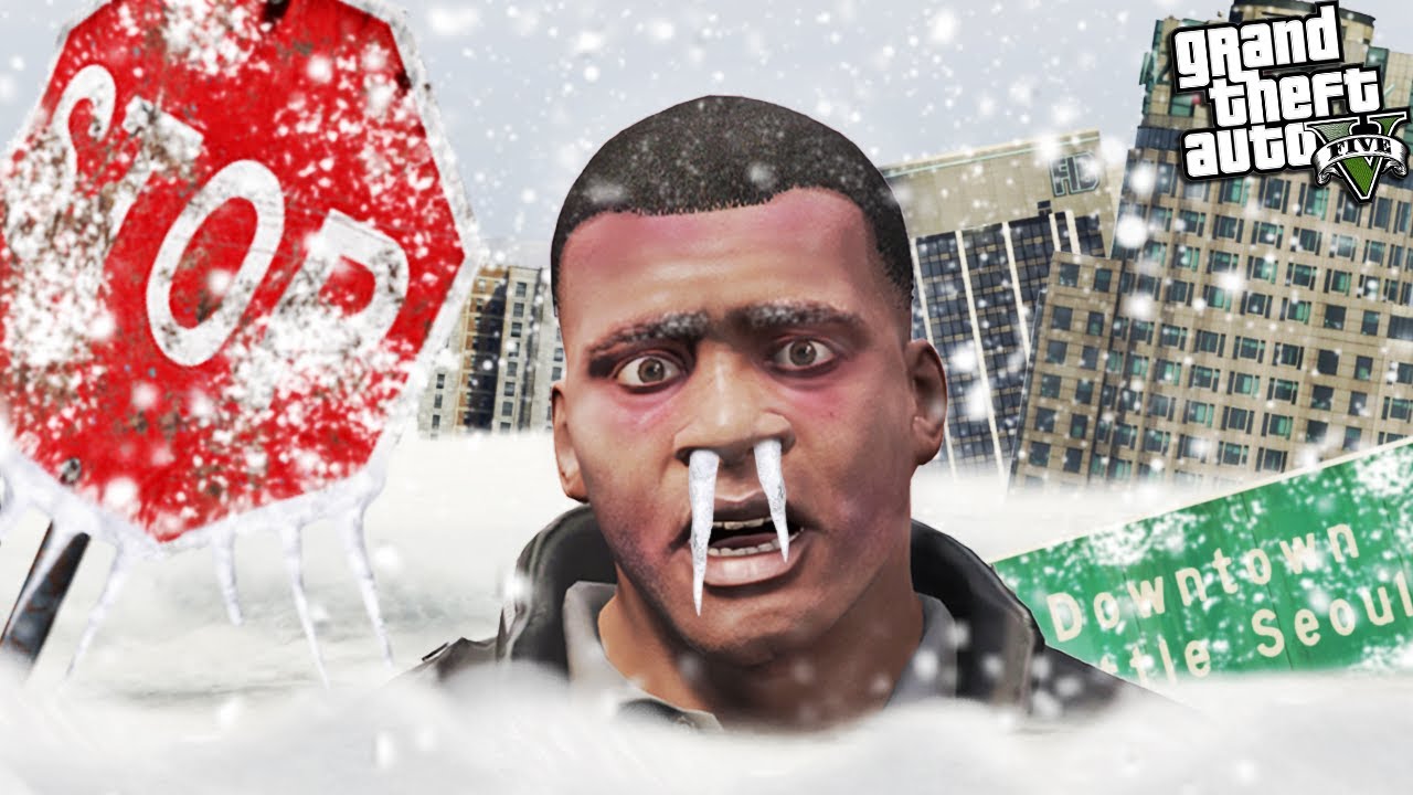 The COLDEST DAY in LOS SANTOS in GTA 5 - YouTube