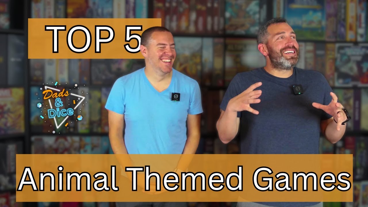 Animal Themed Games | Top 5 Board Games - YouTube