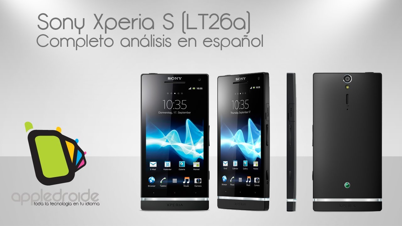 Sony Xperia S El primer súper teléfono de Sony - YouTube