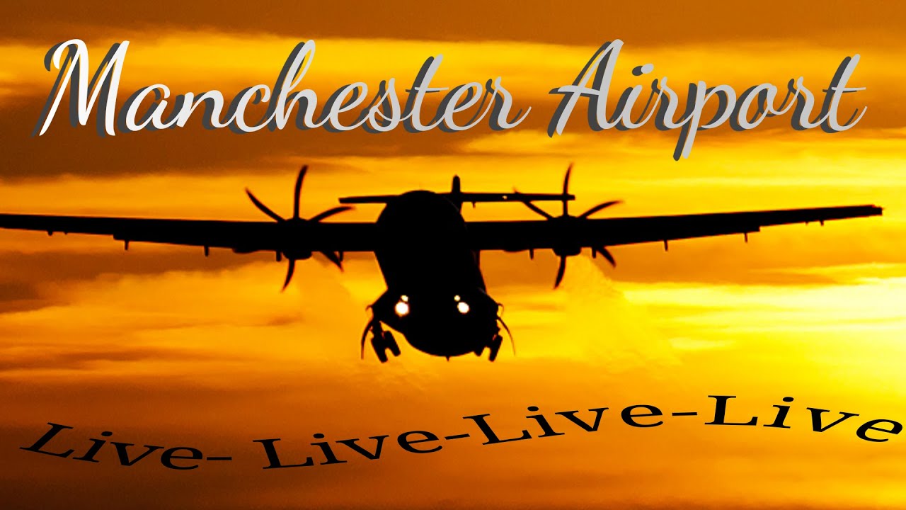 🔴Live - Manchester Airport #Plane spotting - YouTube