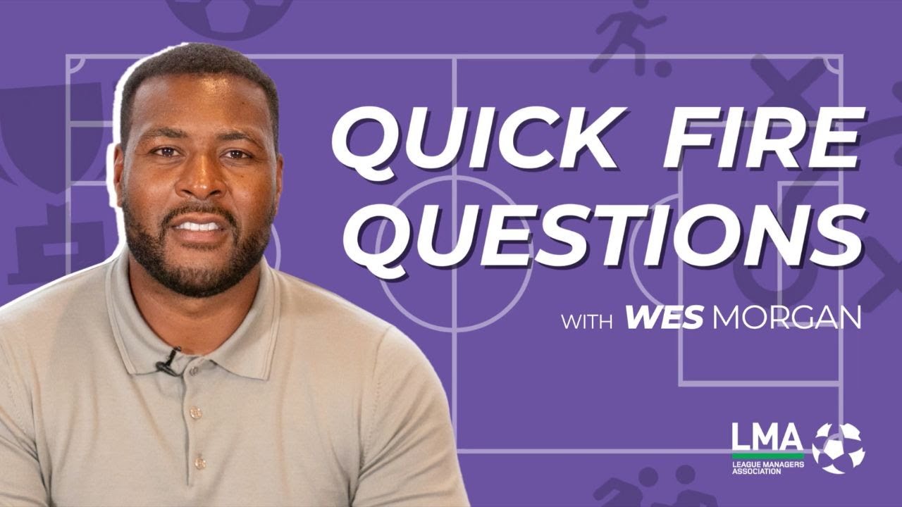 Quickfire Questions with Wes Morgan - YouTube