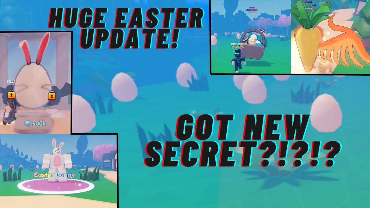 *NEW* HUGE easter update and got new secret! bubble gum clicker (bgc ...