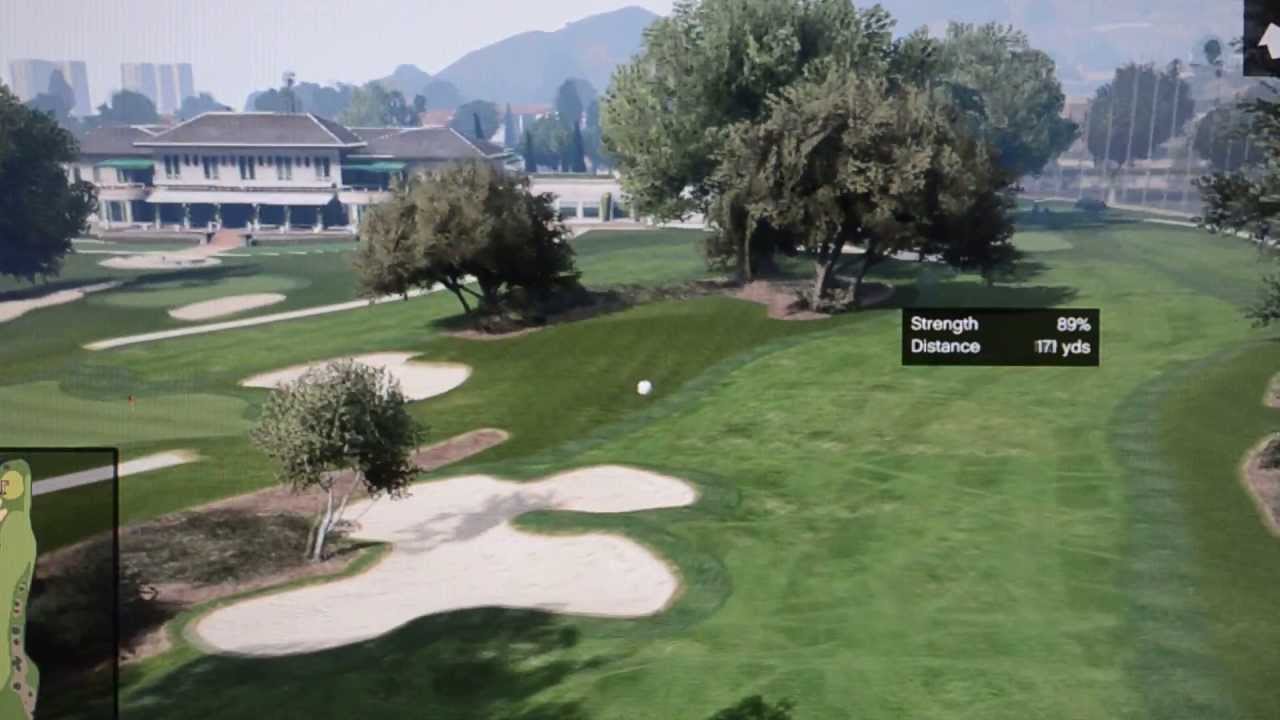 GTA V Golf Course Play - YouTube
