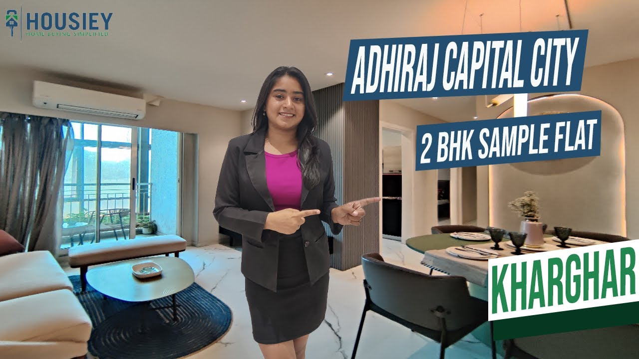 Adhiraj Capital City Kharghar | 2 BHK Sample Flat Tour [2025] | Adhiraj ...