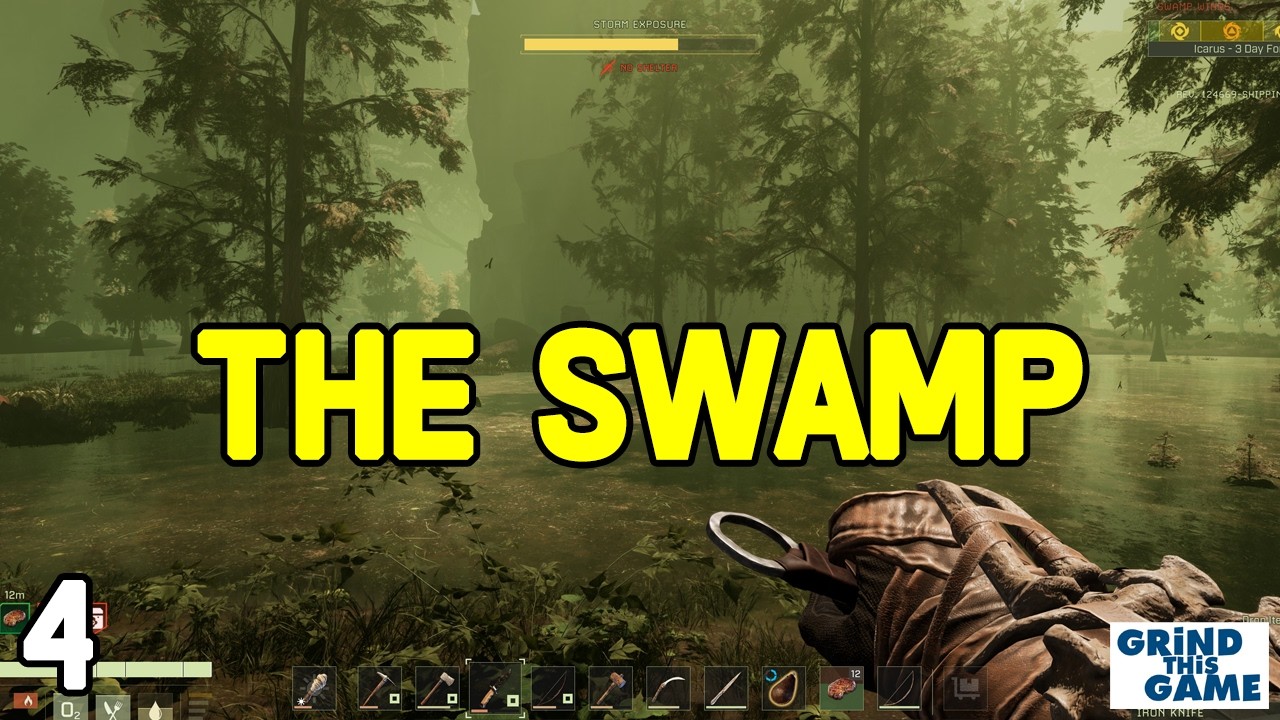 Exploring The Swamp Biome #4 - Prometheus Hard Mode in Icarus - YouTube