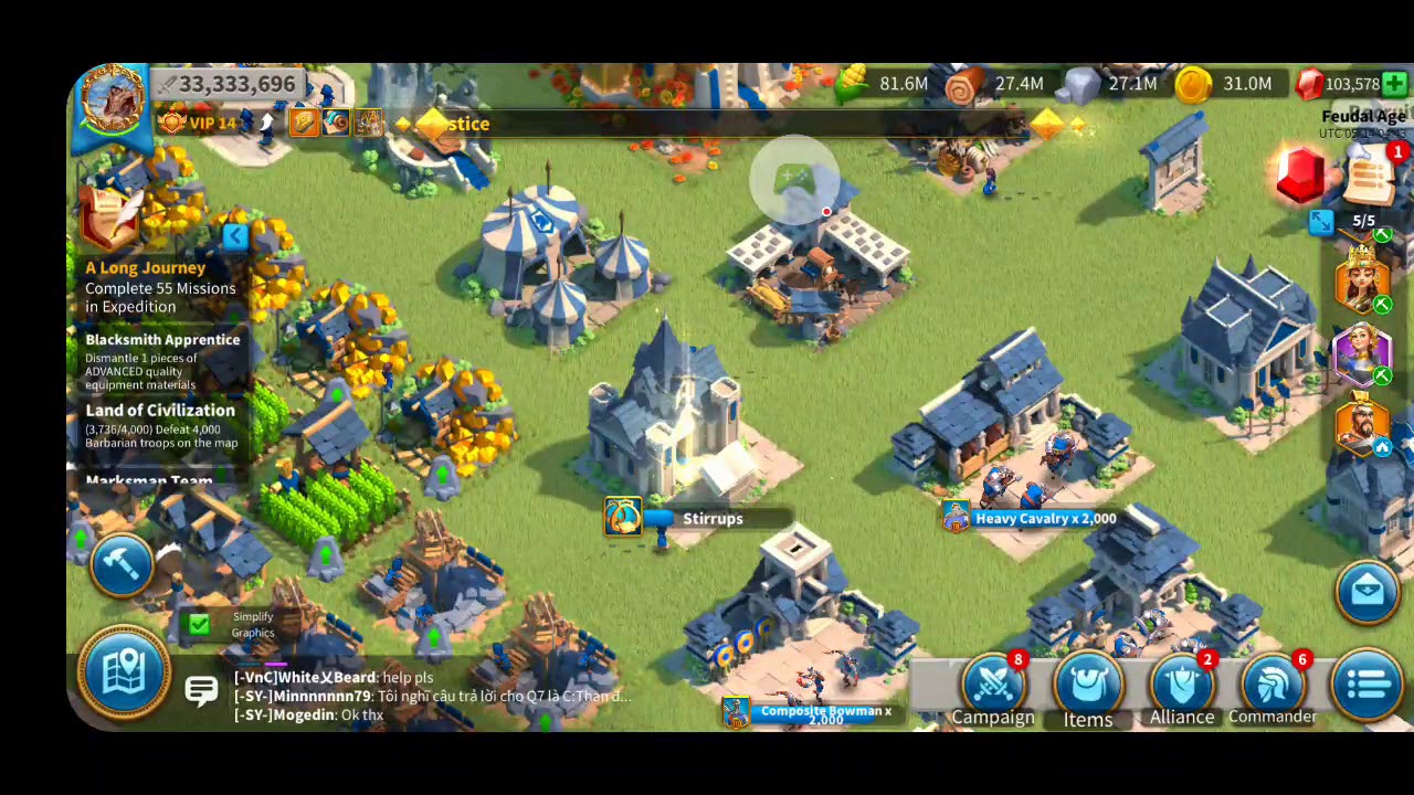 rise of kingdom (rok) road to T5 part 2 - YouTube