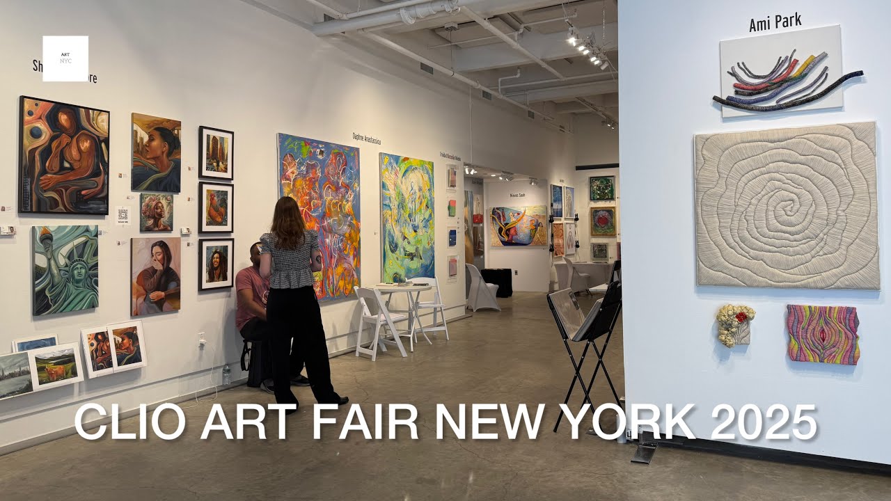 Clio art fair Fall 2025 New York @ARTNYC - YouTube