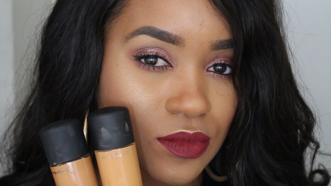 MAC NC45 Studio Fix Fluid SPF 15 Review Swatches, 56% OFF