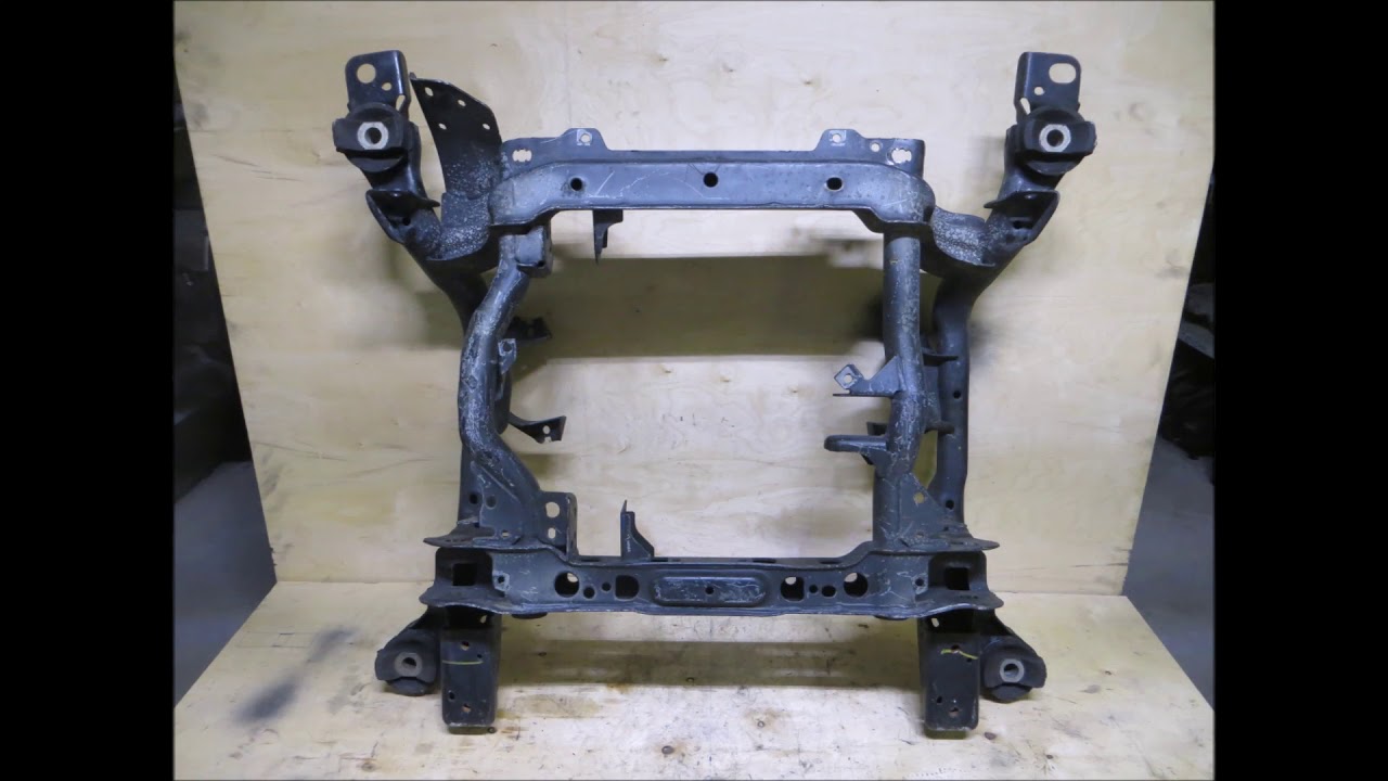 Передний подрамник Mercedes w166 x166 A1663302900 - YouTube