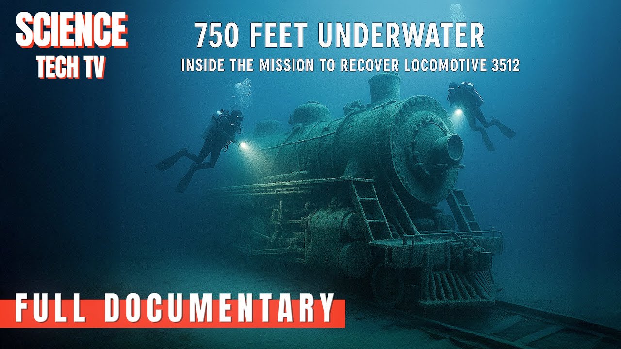 750 Feet Underwater: Inside the Mission to Recover Locomotive 3512 ...