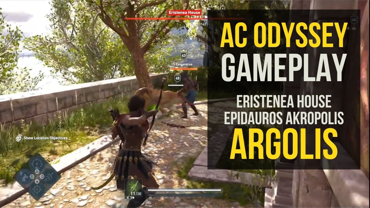 Assassin's Creed Odyssey Walkthrough Gameplay - Argolis - Eristenea ...